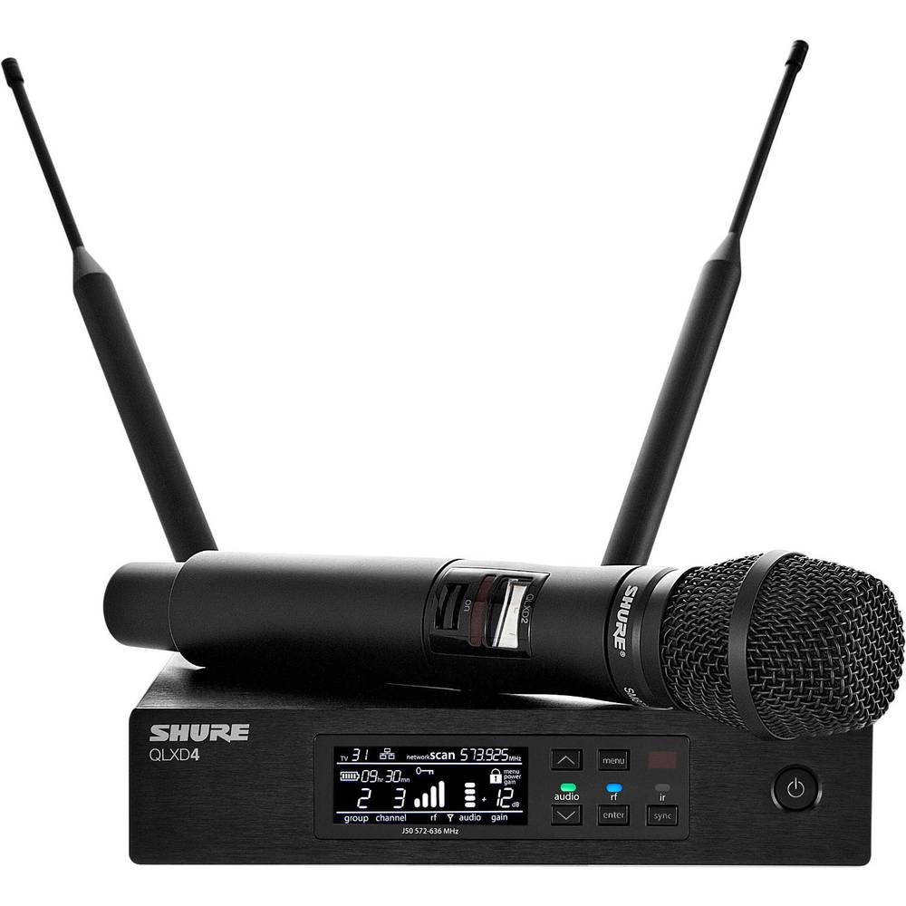 Shure QLXD24E/SM87-K51 (606-670 MHz) handheld draadloos kopen ...