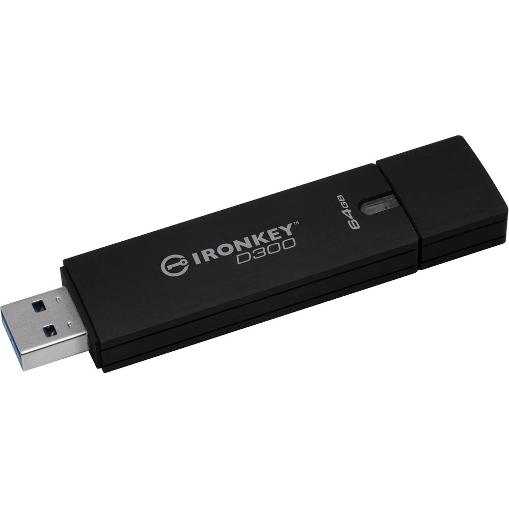 Kingston IronKey D300 64GB USB-stick kopen? - InsideAudio
