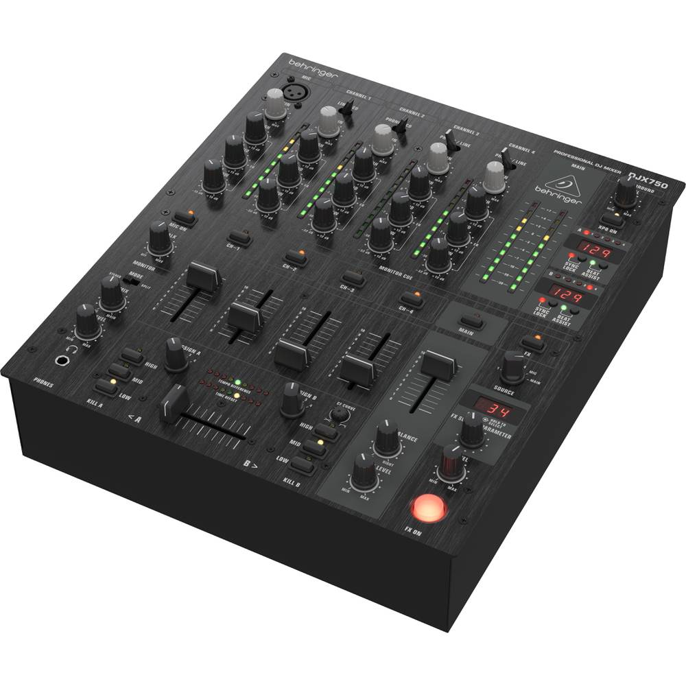 Behringer DJX 750 pro 12 inch DJ mixer kopen? - InsideAudio
