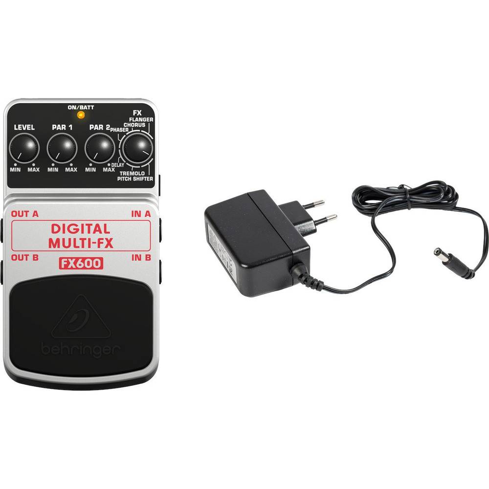 Behringer FX600 Digital Multi-FX effectpedaal + adapter kopen ...