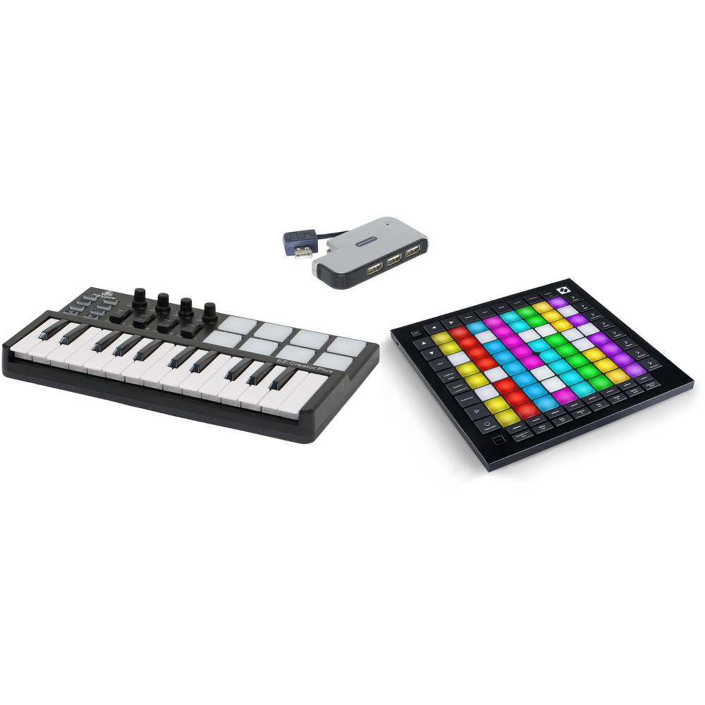 Novation Launchpad Pro MK3 + Devine EZ-Creator Plus USB/MIDI keyboard ...
