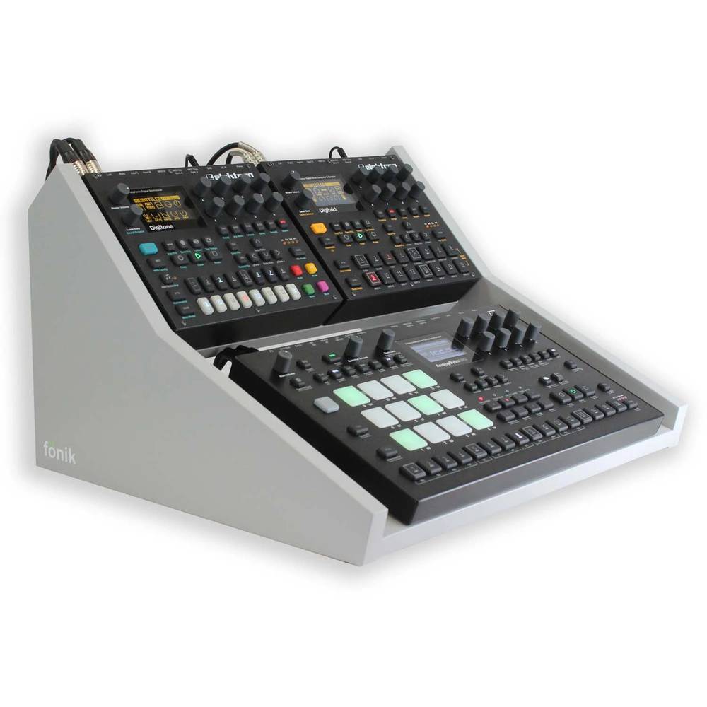 Fonik Audio Innovations Original Stand Grey voor Elektron Analog RYTM ...