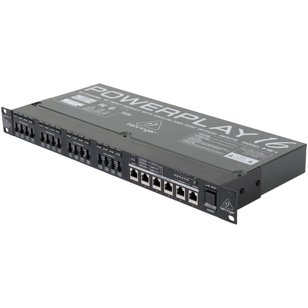 Behringer Powerplay 16 P16-I digitale converter kopen? - InsideAudio