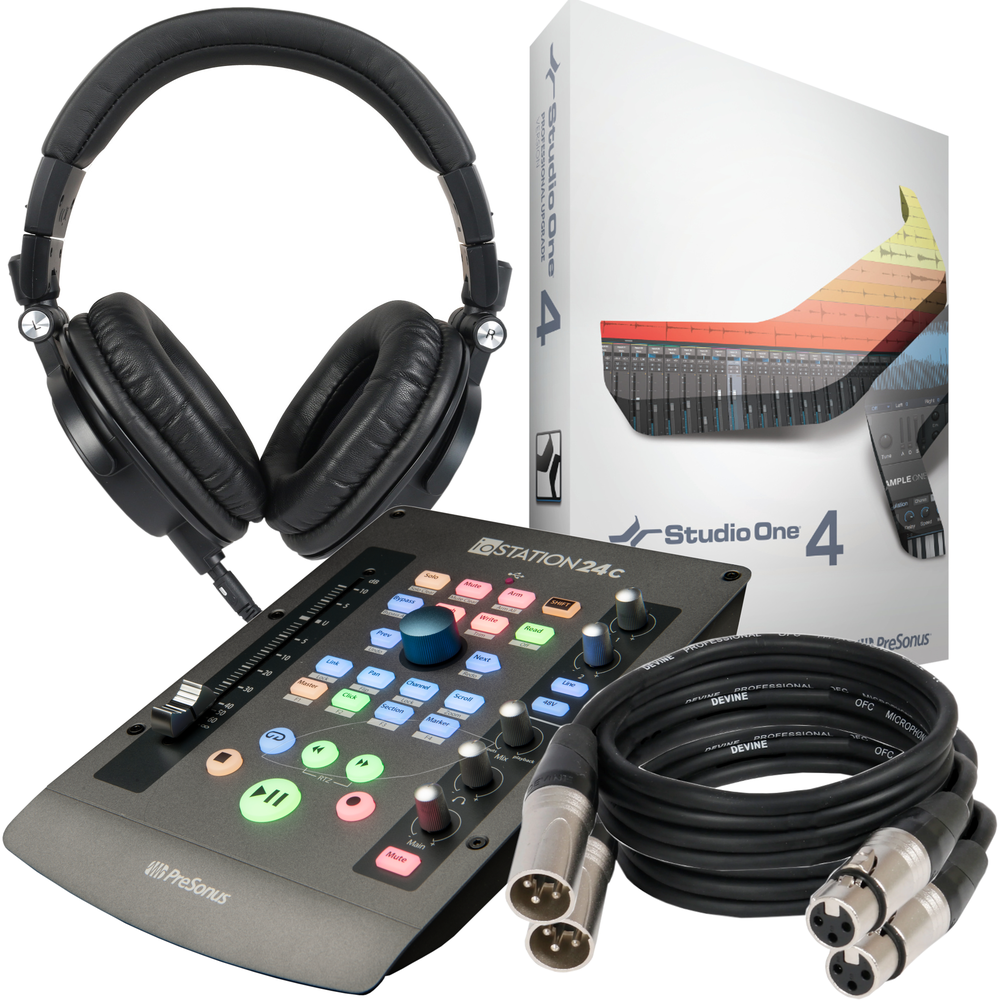 Presonus ioStation 24c studiobundel met Studio One Upgrade Professional ...