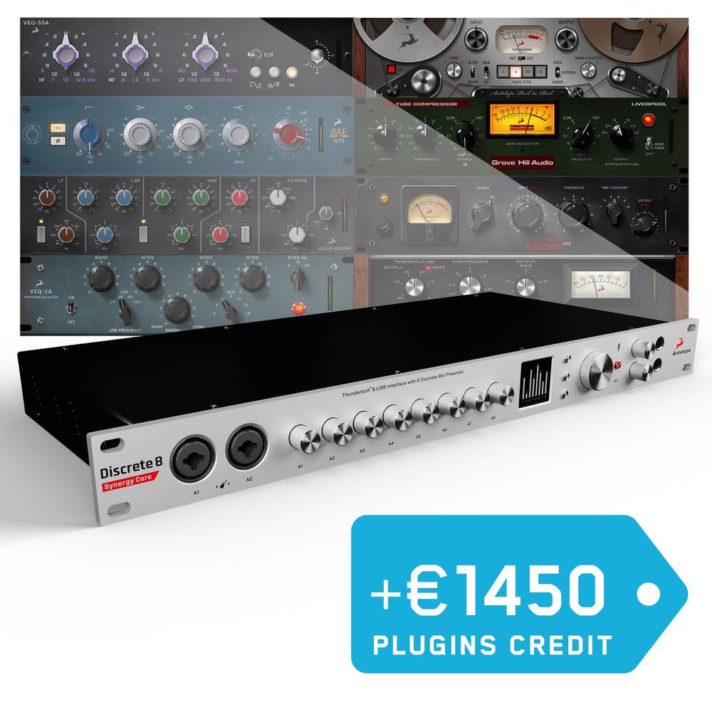 Antelope Audio Discrete 8 Synergy Core USB/TB audio interface kopen ...