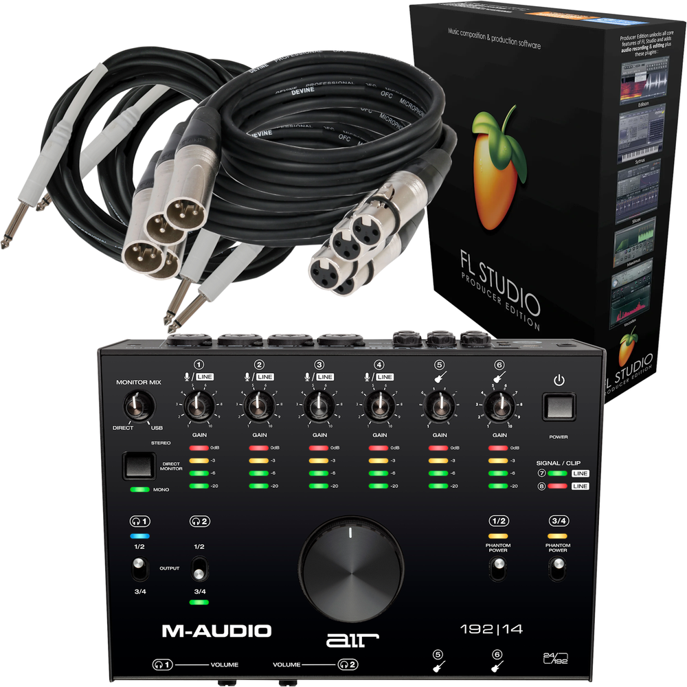 M-Audio Air 192|14 studiobundel met FL Studio Producer Edition kopen ...